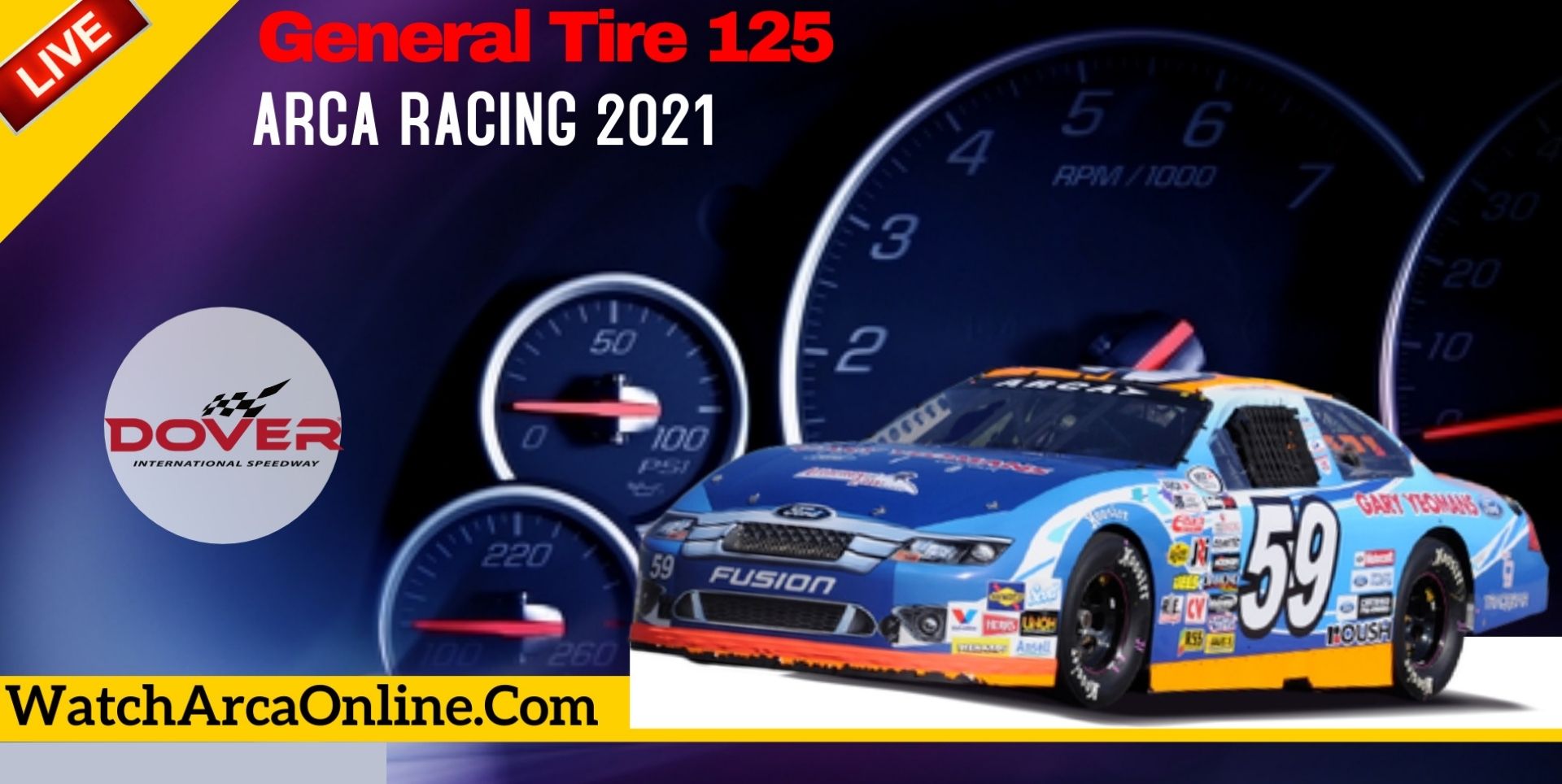 General Tire 125 ARCA Menards Series East Race Live Stream 2021
