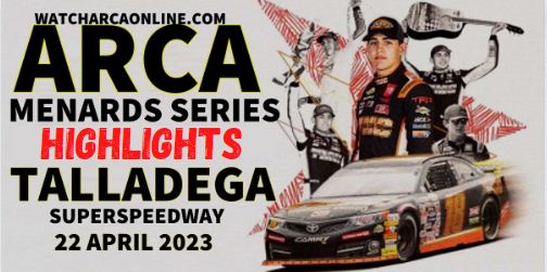 ARCA Motorsports Racing Video Highlights